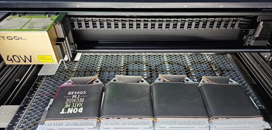 Xtool S1, P2 Leather Cooler Laser Jig - Etsy