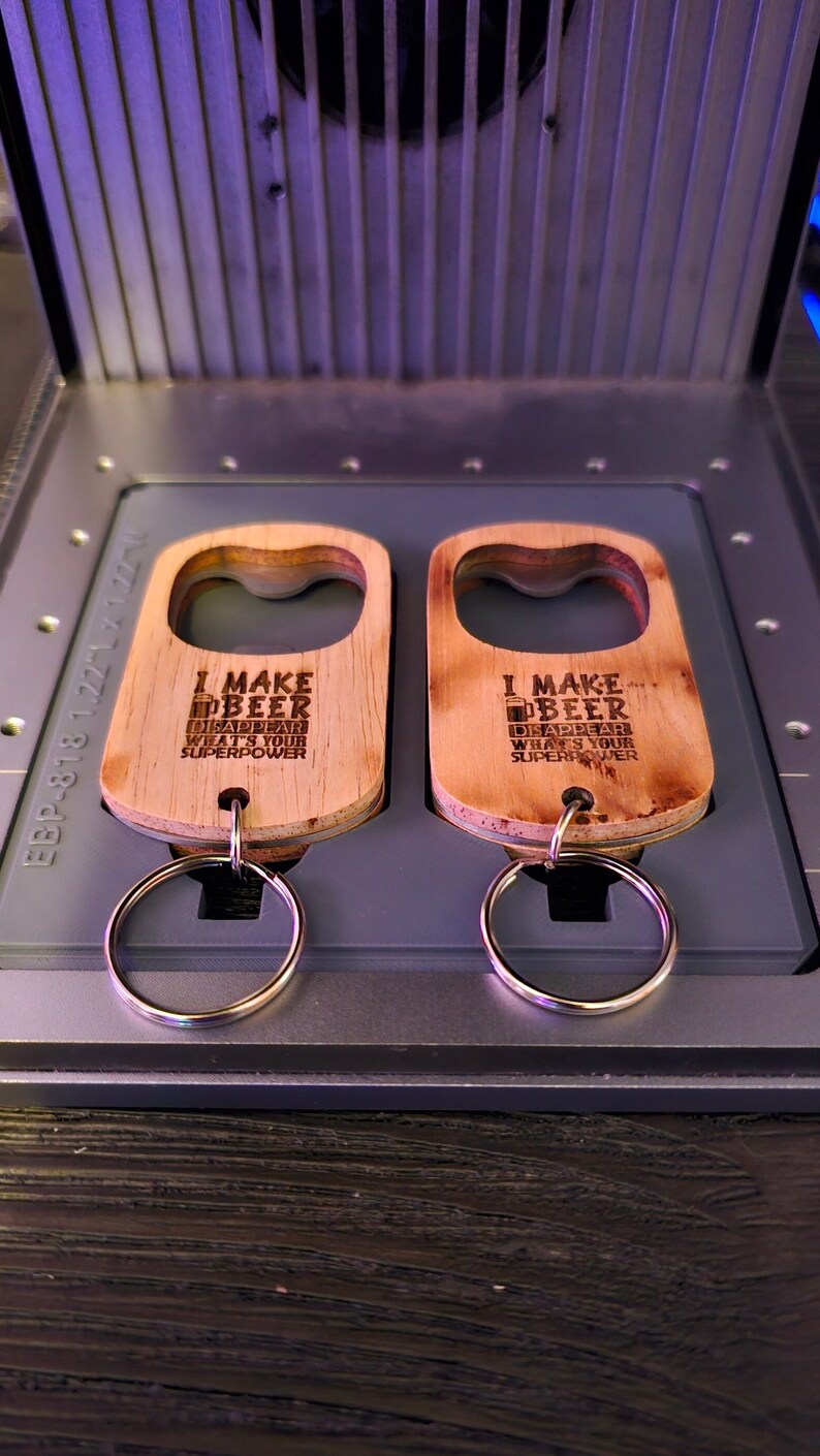 Xtool F1 Laser Engraver Wood Bottle Opener Jig - Etsy