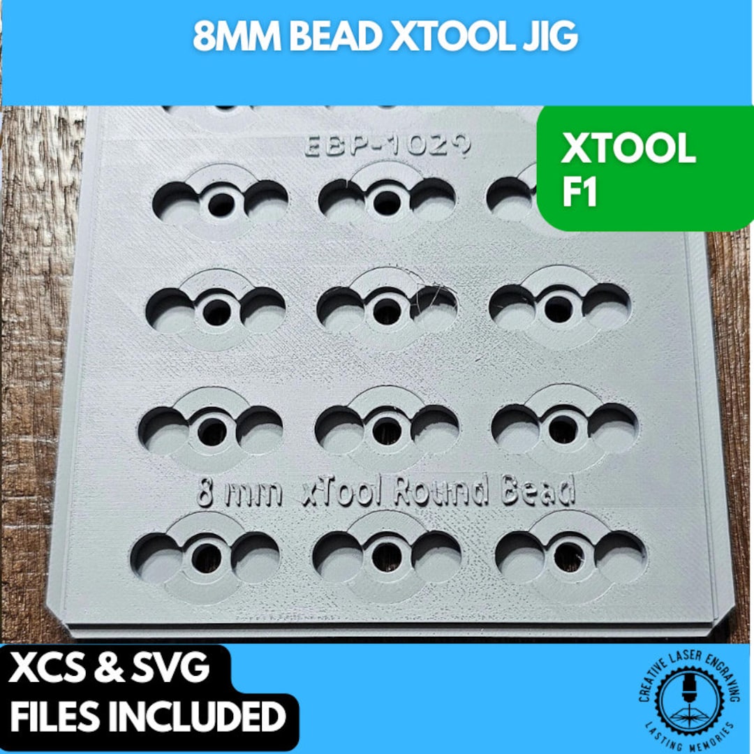 8mm Bead Xtool Jig Xtool F1 Laser Engraver - Etsy