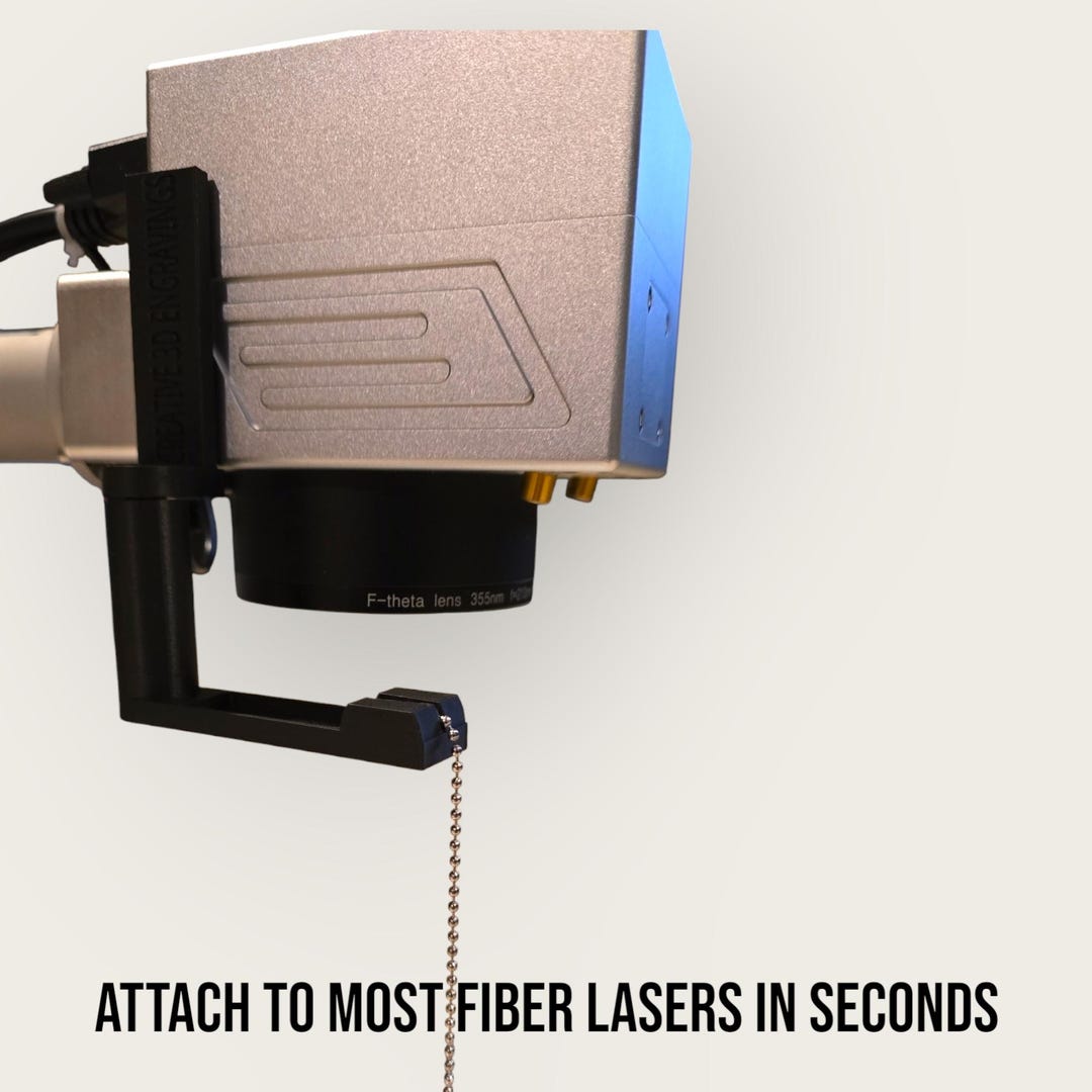 Fiber Laser Focal Chain, Laser Engraver, 3D Printed Focal Stick, Fiber ...