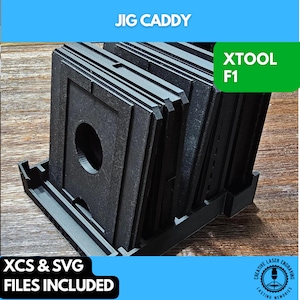 Xtool F1 Laser Jig Caddy, 3D Printed Jig, Xtool Fiber Laser Jig, Laser ...