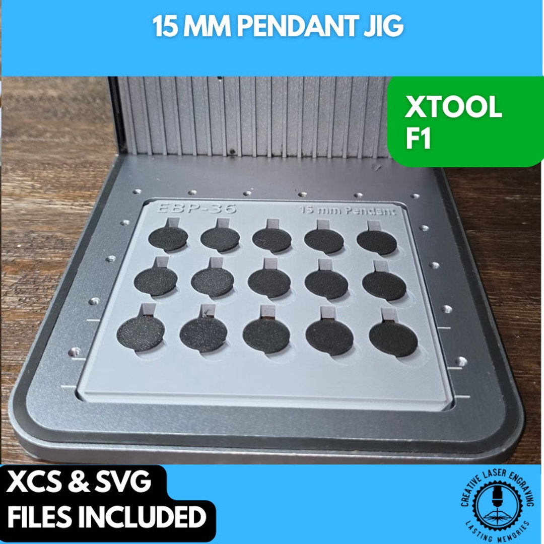 15 Mm Pendant Jig Xtool F1 Laser Engraver - Etsy