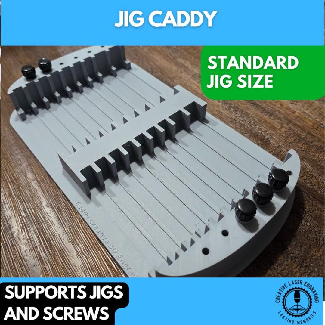 Jig Caddy, 3D Printed Jig, Xtool Fiber Laser Jig, Laser Jig, Laser ...