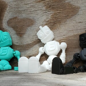 3D Printed Robot, 3D Printed Toys, Flexi Factory, Robot Gift, Robot Toy ...