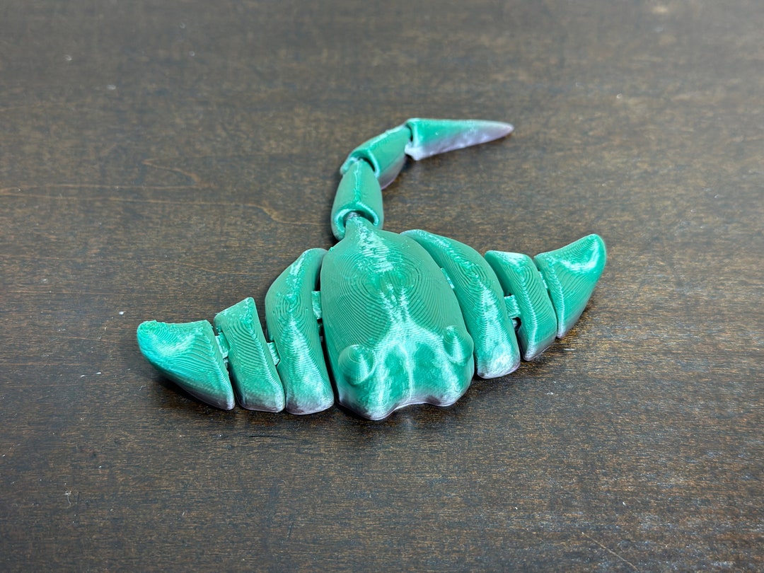 3d Printed Ocean Animals, 3d Printed Toys, Ocean Print, Ocean Decor, 3d ...