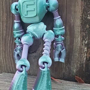 3D Printed Robot, 3D Printed Toys, Flexi Factory, Robot Gift, Robot Toy ...
