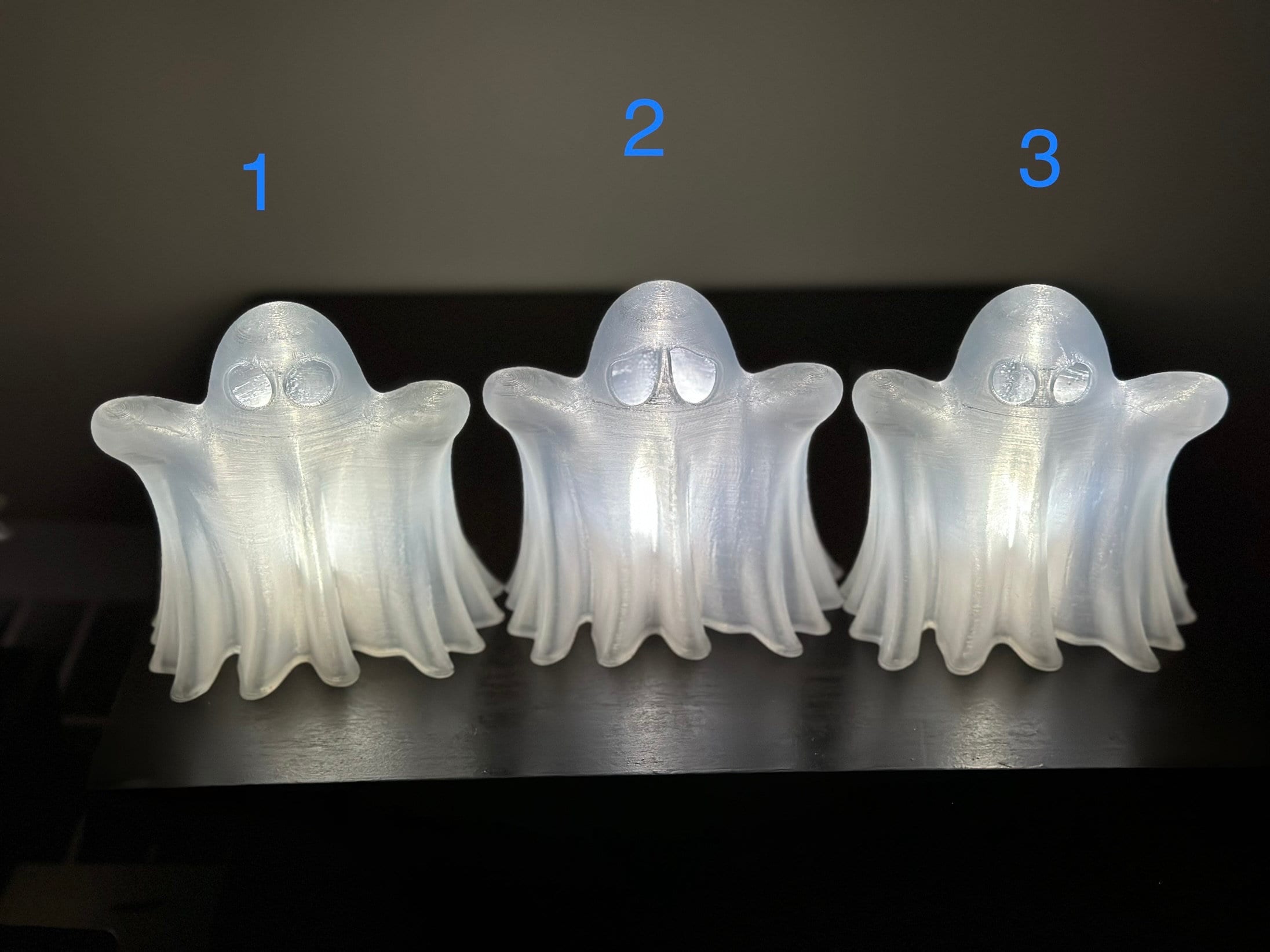 3d Printed Ghost 3d Printed Halloween 3d Printed Halloween - Etsy