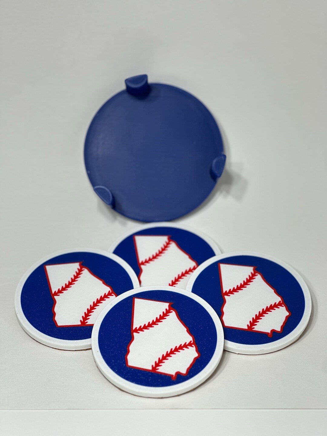3D Printed Baseball Coaster: Novelty PLA Drink Coaster - Etsy