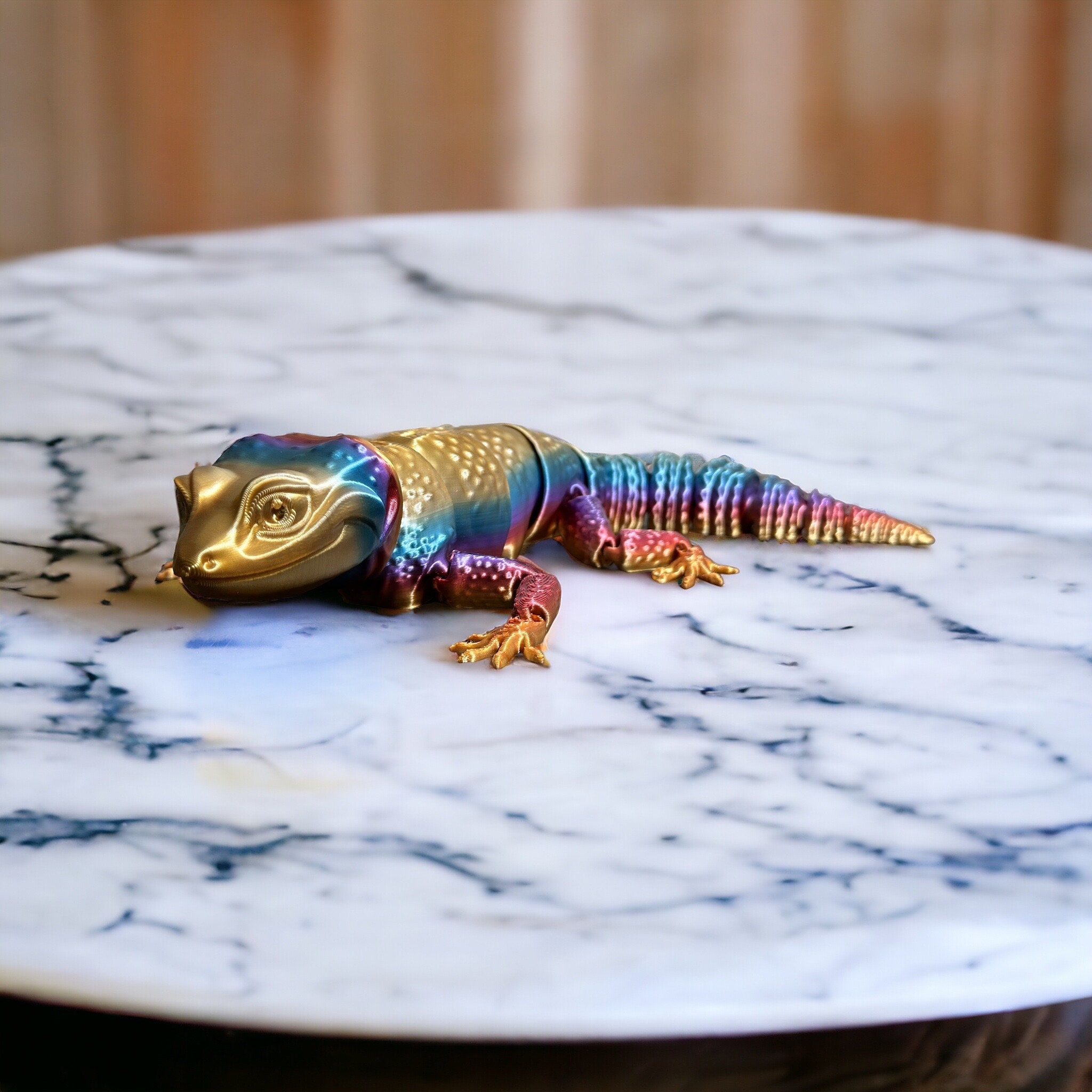 3d Printed, 3d Printed Dragon, Leopard Gecko, 3d Printed Gecko, Leopard ...