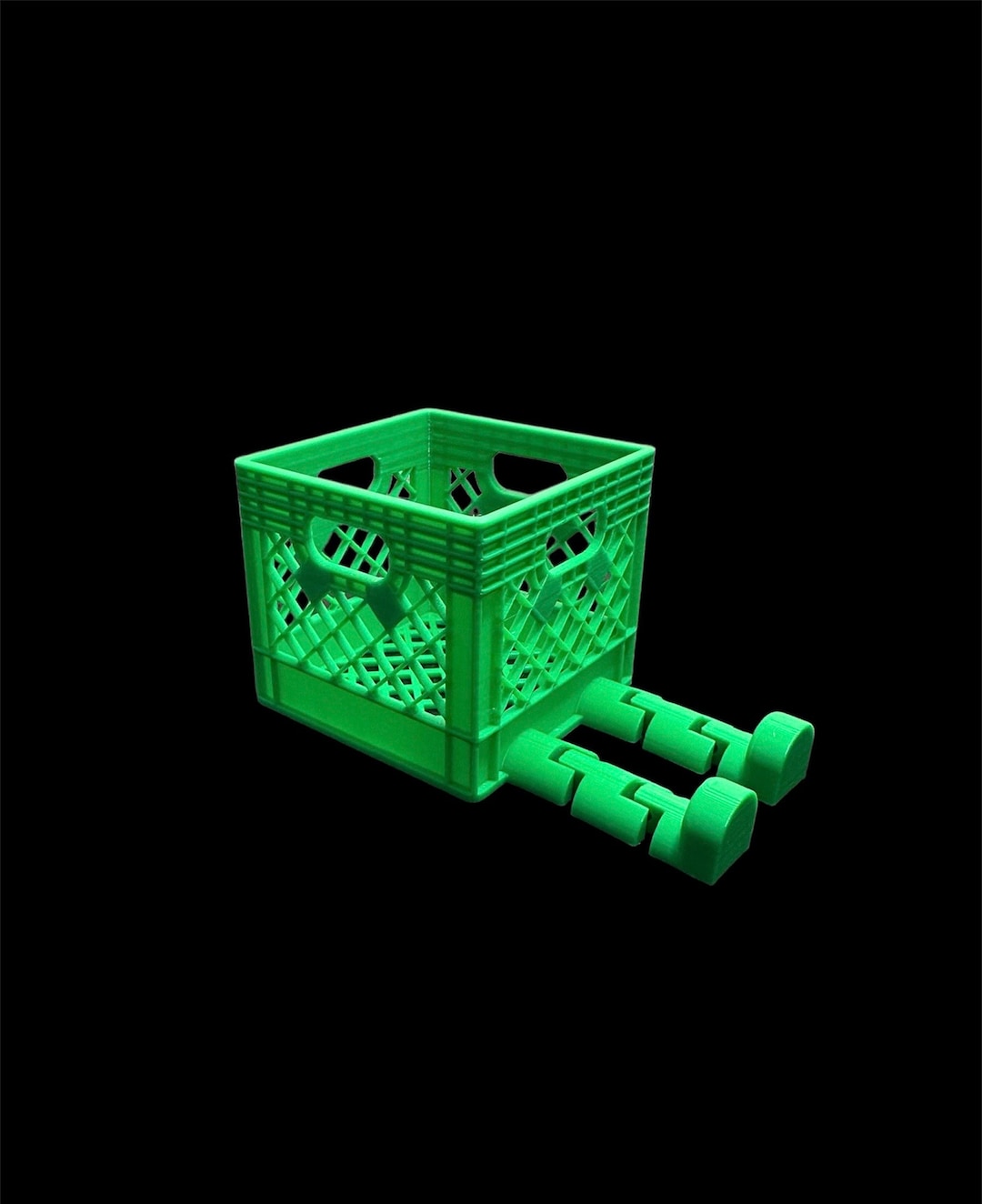 3D Printed Crate, 3D Printed Toys, Flexi Crate, Gift, Desk Oragnizer ...