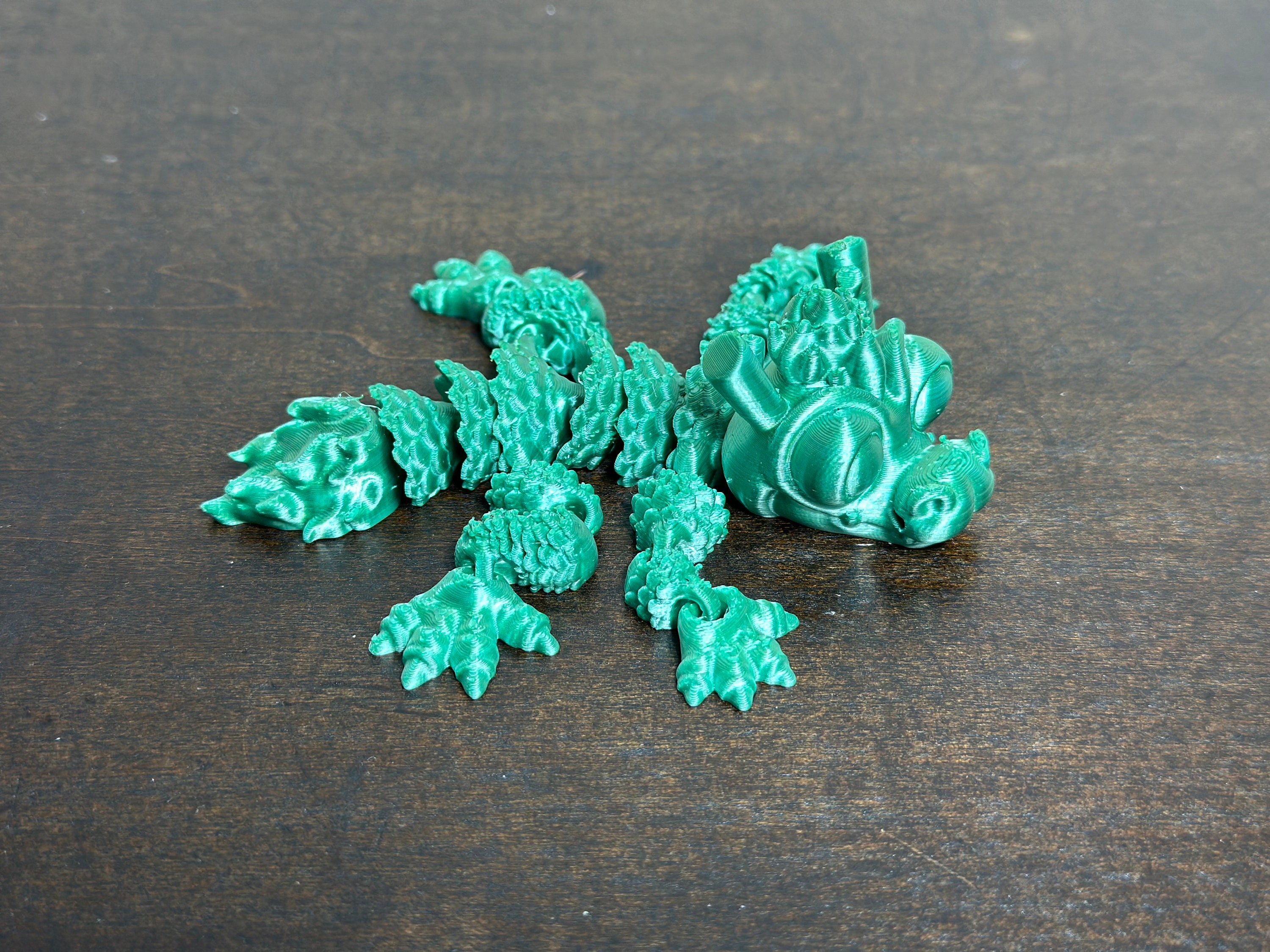 3d Printed Articulated Dragon, 3d Printed Baby Dragon, 3d Printed ...