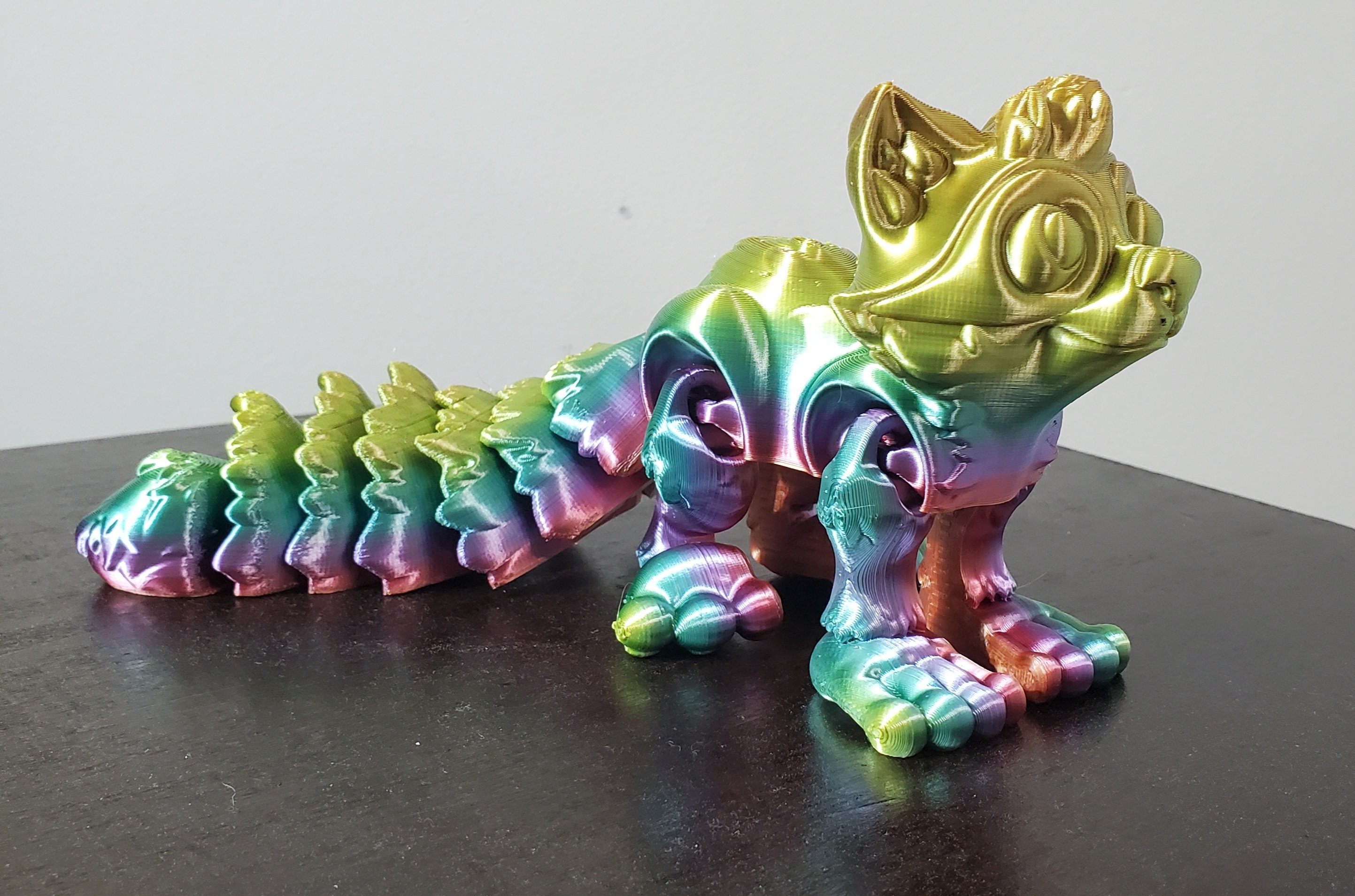 3D Printed Toys, 3d Raccoon, Toys for Kids, Flexi 3d Print File, Desk ...