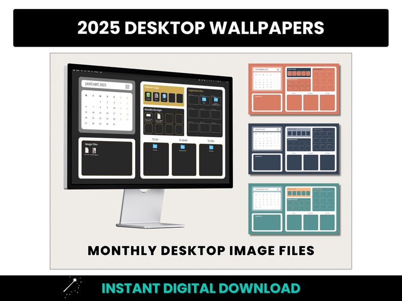 2025 Desktop Wallpapers, Monthly Desktop Background Images, Computer ...