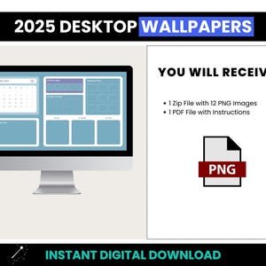 2025 Desktop Wallpapers, Monthly Desktop Background Images, Computer ...