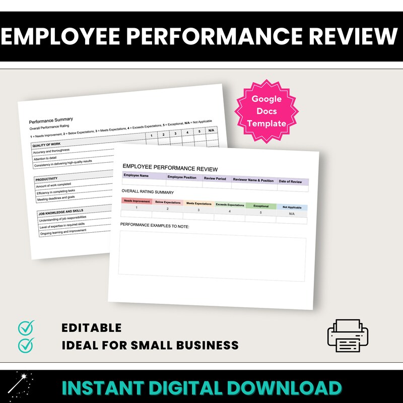 Employee Review Document - Etsy