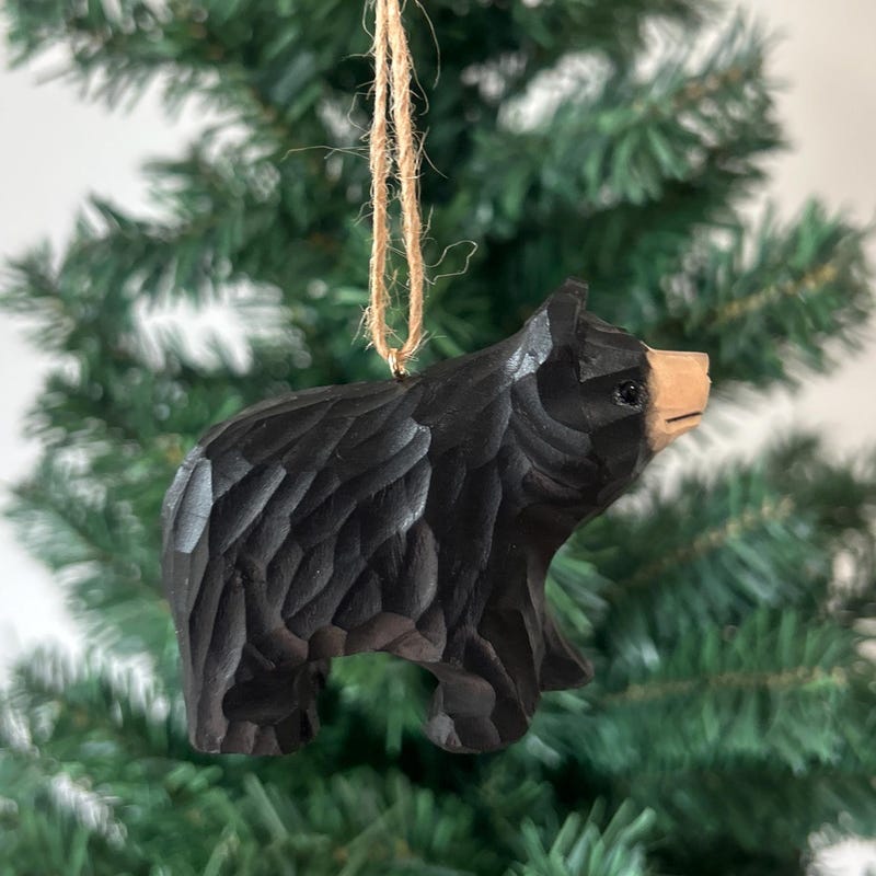 Black Bear Desk Decor - Etsy