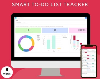 Smart To-do List & Tracker - Etsy