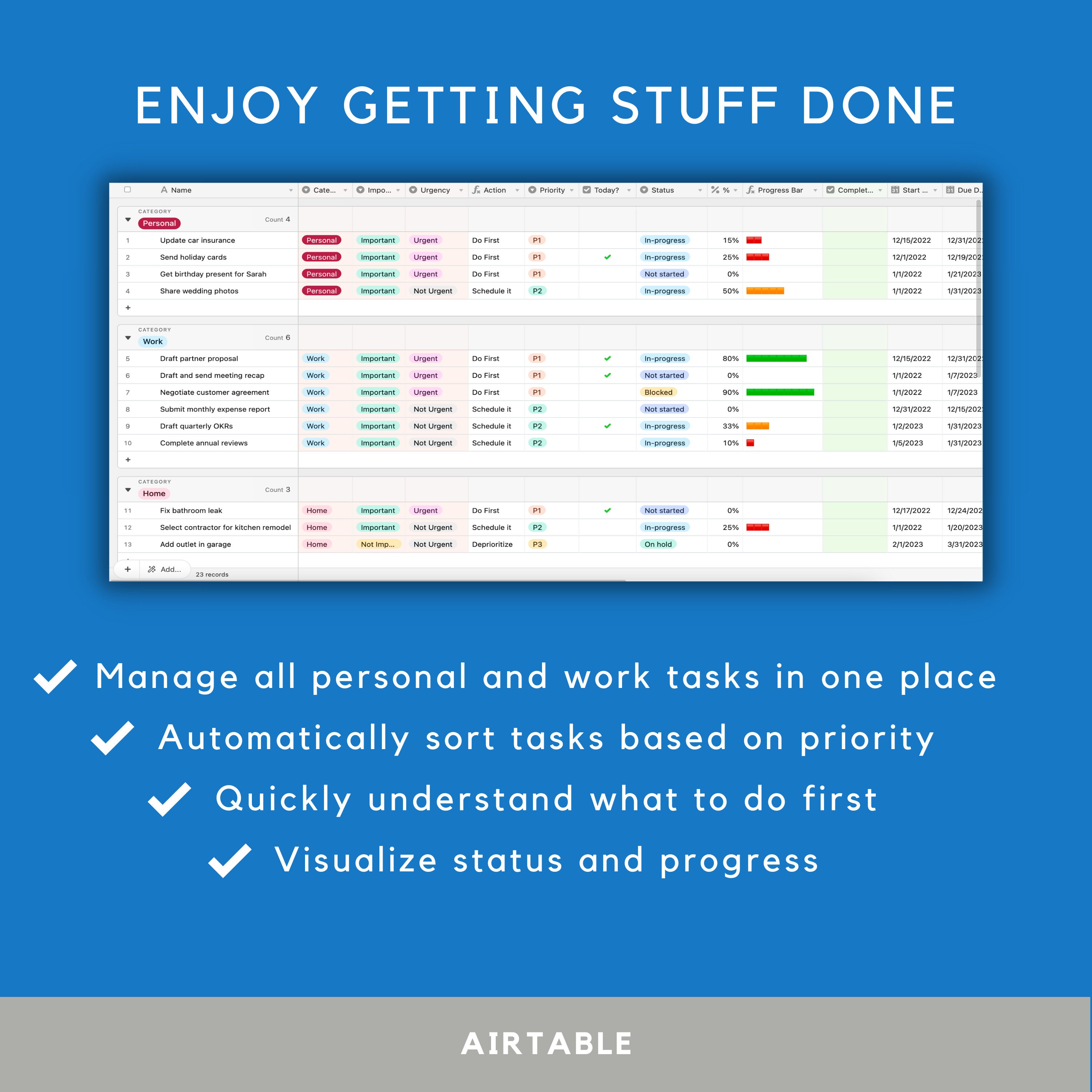 Smart To-do List & Tracker - Etsy