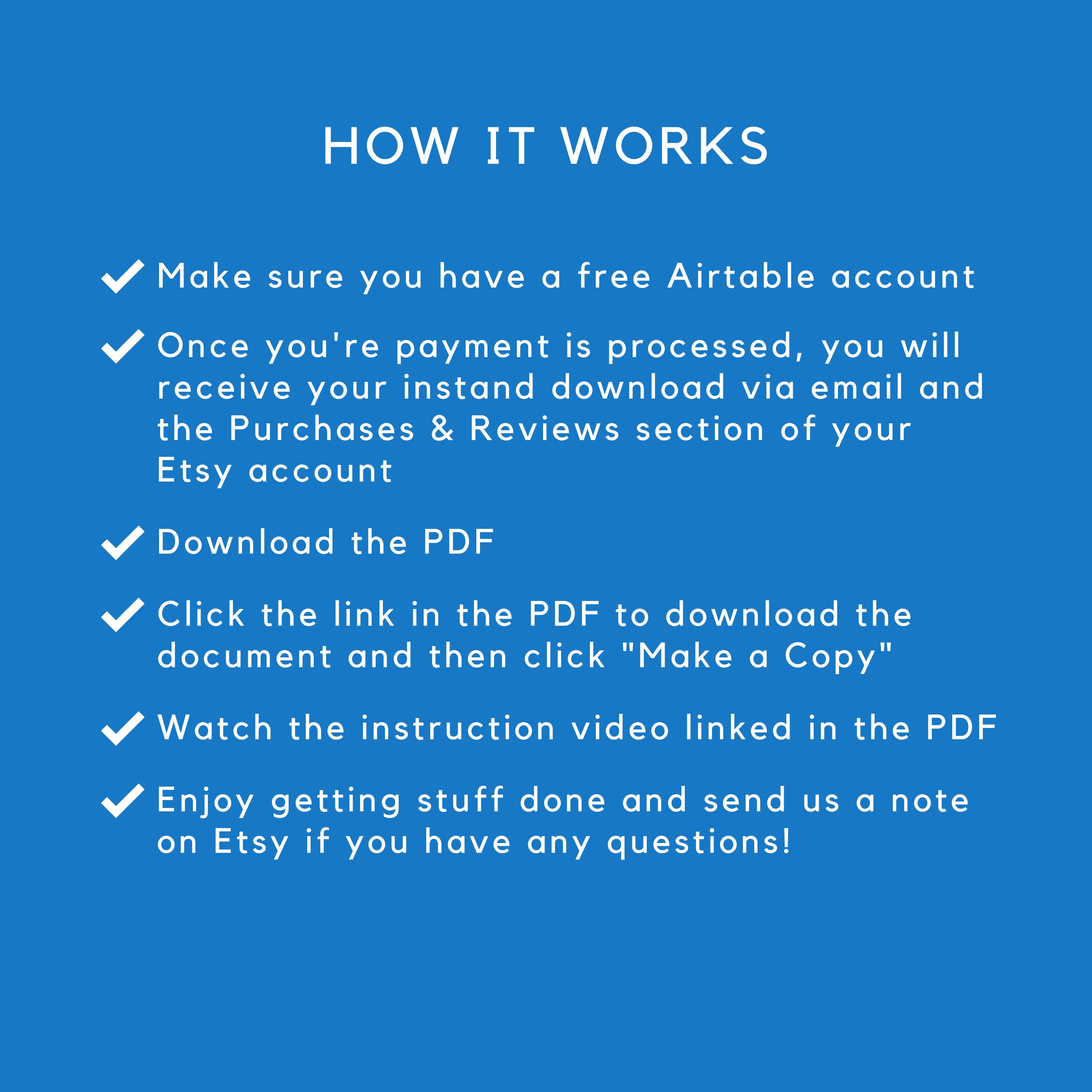 Smart To-do List & Tracker - Etsy