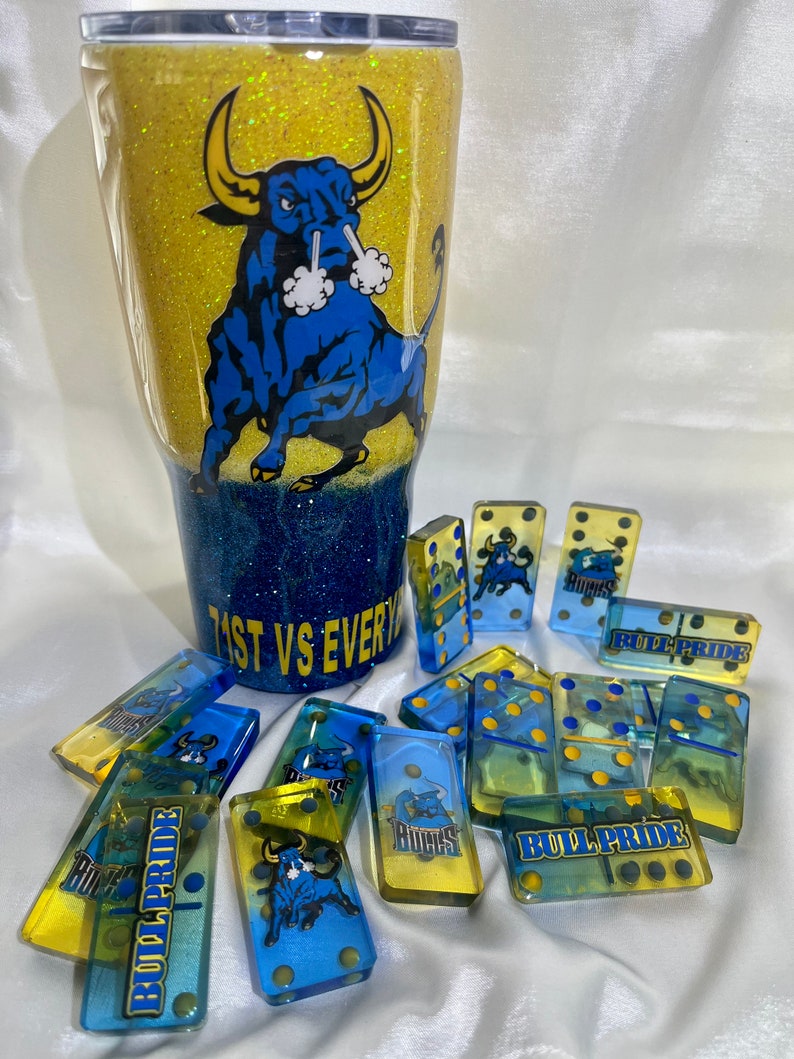 Custom Domino Set With Box - Etsy