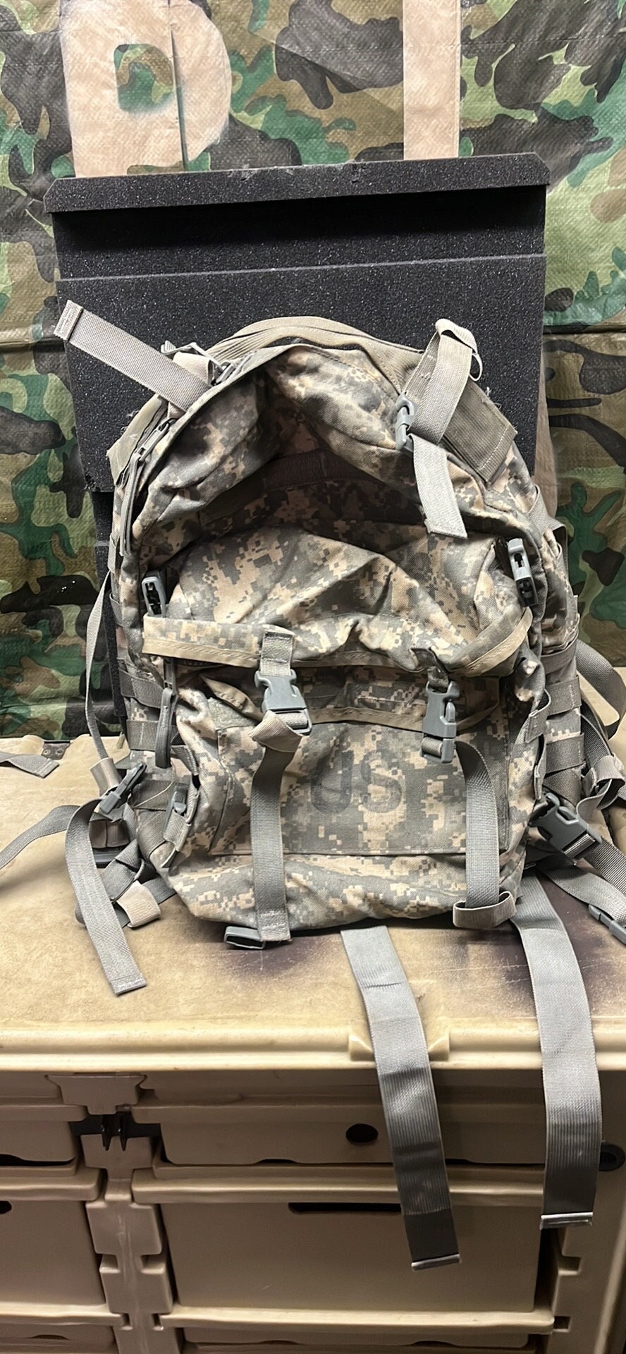 ACU Molle II Assault Pack - Etsy