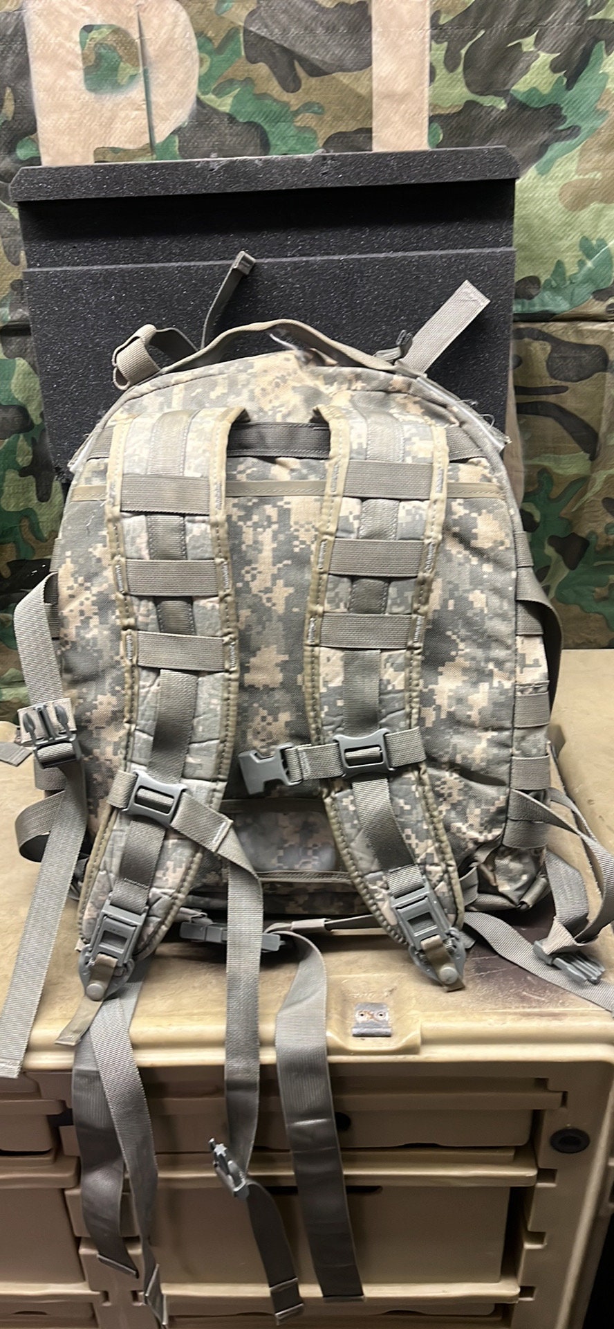 ACU Molle II Assault Pack - Etsy