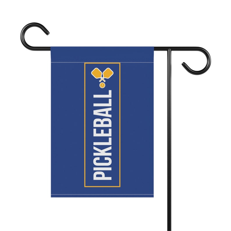 Pickleball Blue Yard Flag | Pickleball Gift for Him, Gift for Dad ...