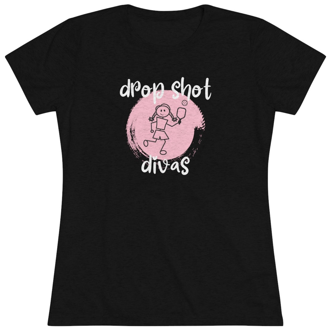 Drop Shot Divas Women's Triblend Tee - Etsy