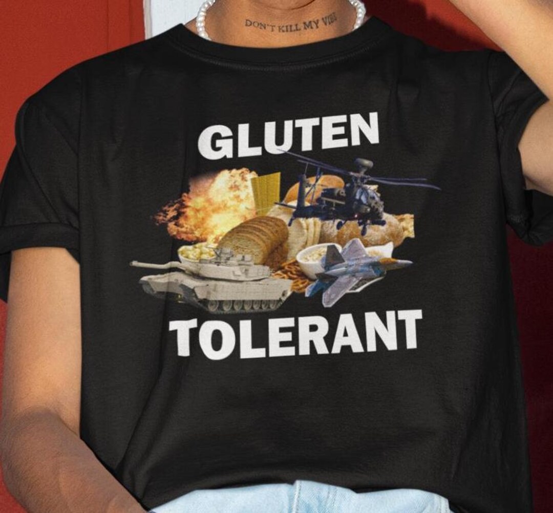 Gluten Tolerant Shirt, Gluten Tolerant, Funny Shirt, Funny Gift ...