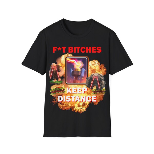 Fat Bitches Keep Distance - Etsy