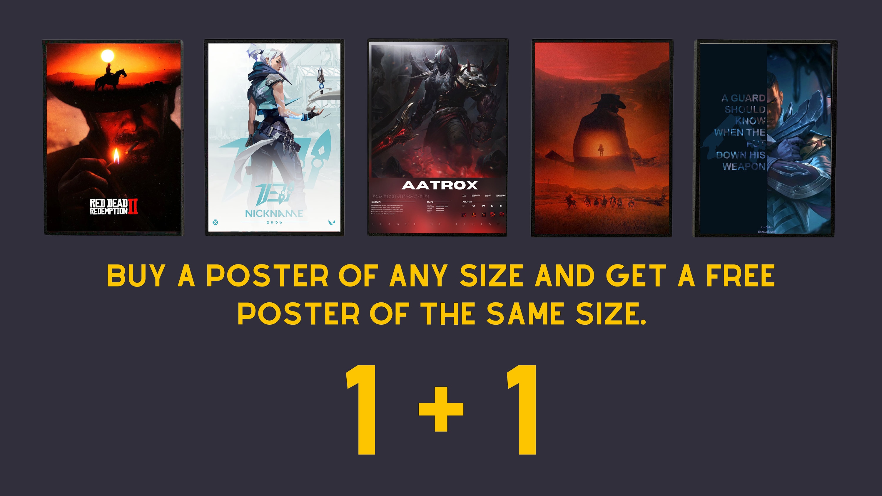 League of Legends Viego Poster League of Legends Gift Lol Poster gaming ...