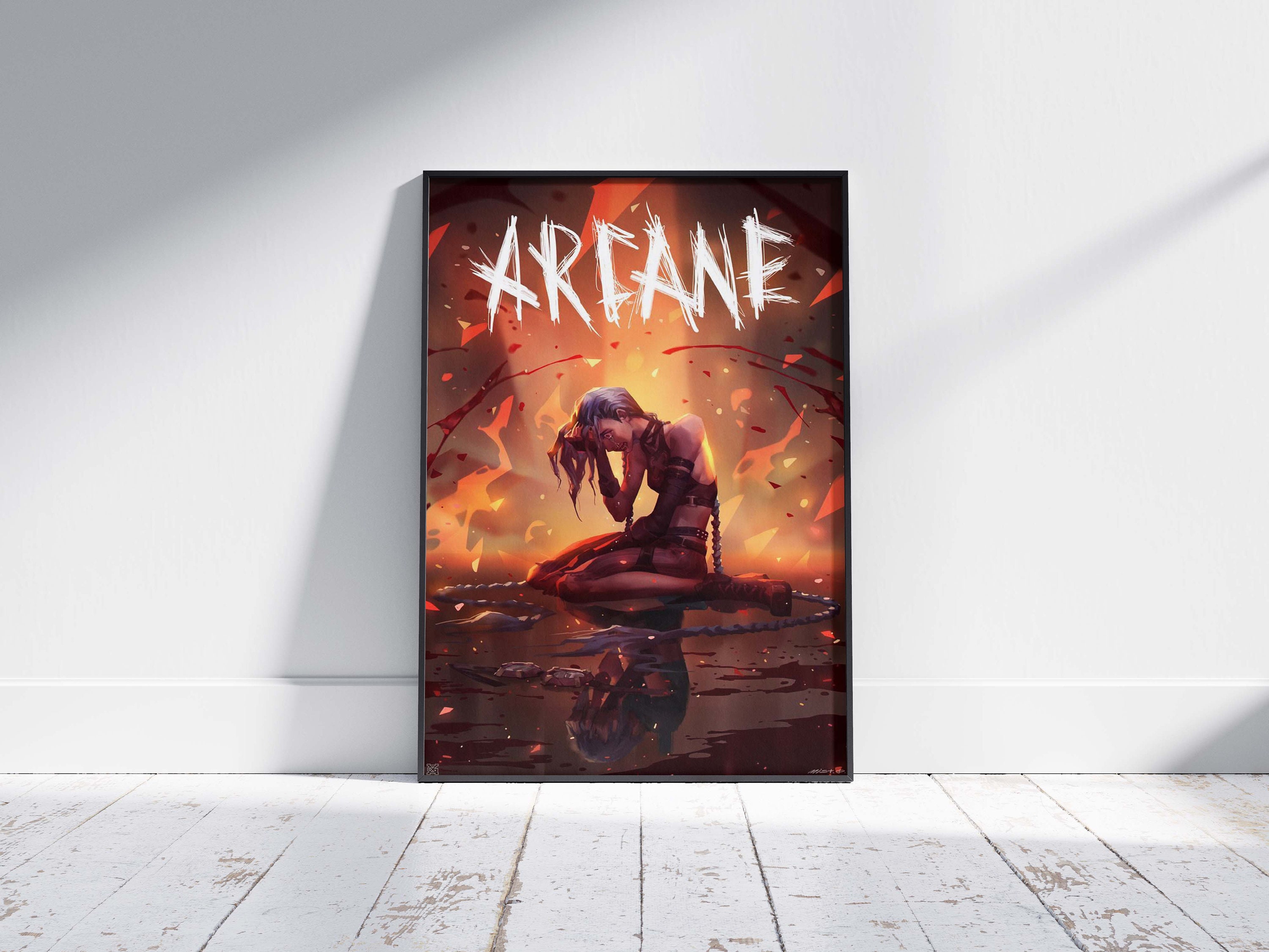 Arcane Poster, League of Legends Poster, Arcane 2021 Poster Print ...