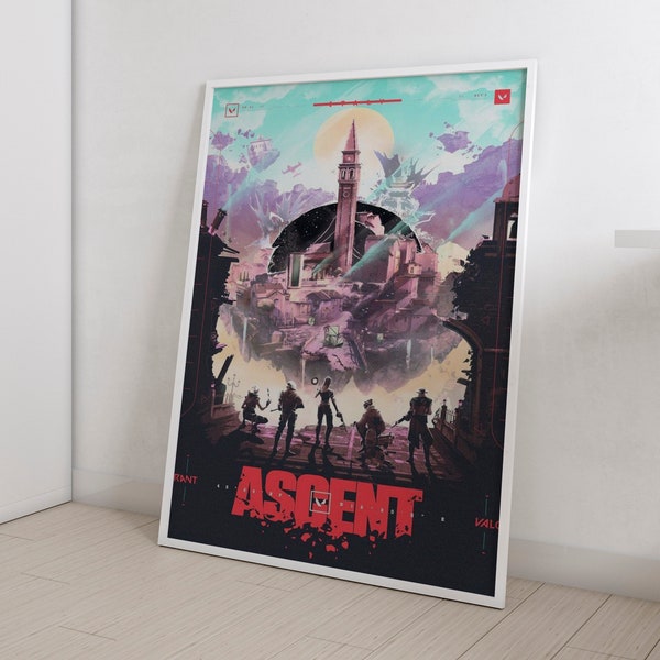 Valorant Comic Poster - Etsy