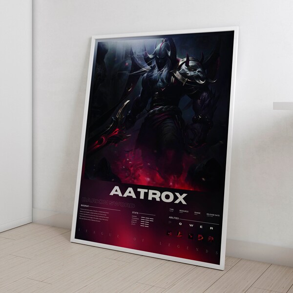 Aatrox - Etsy