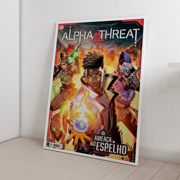 Valorant Comic Poster - Etsy