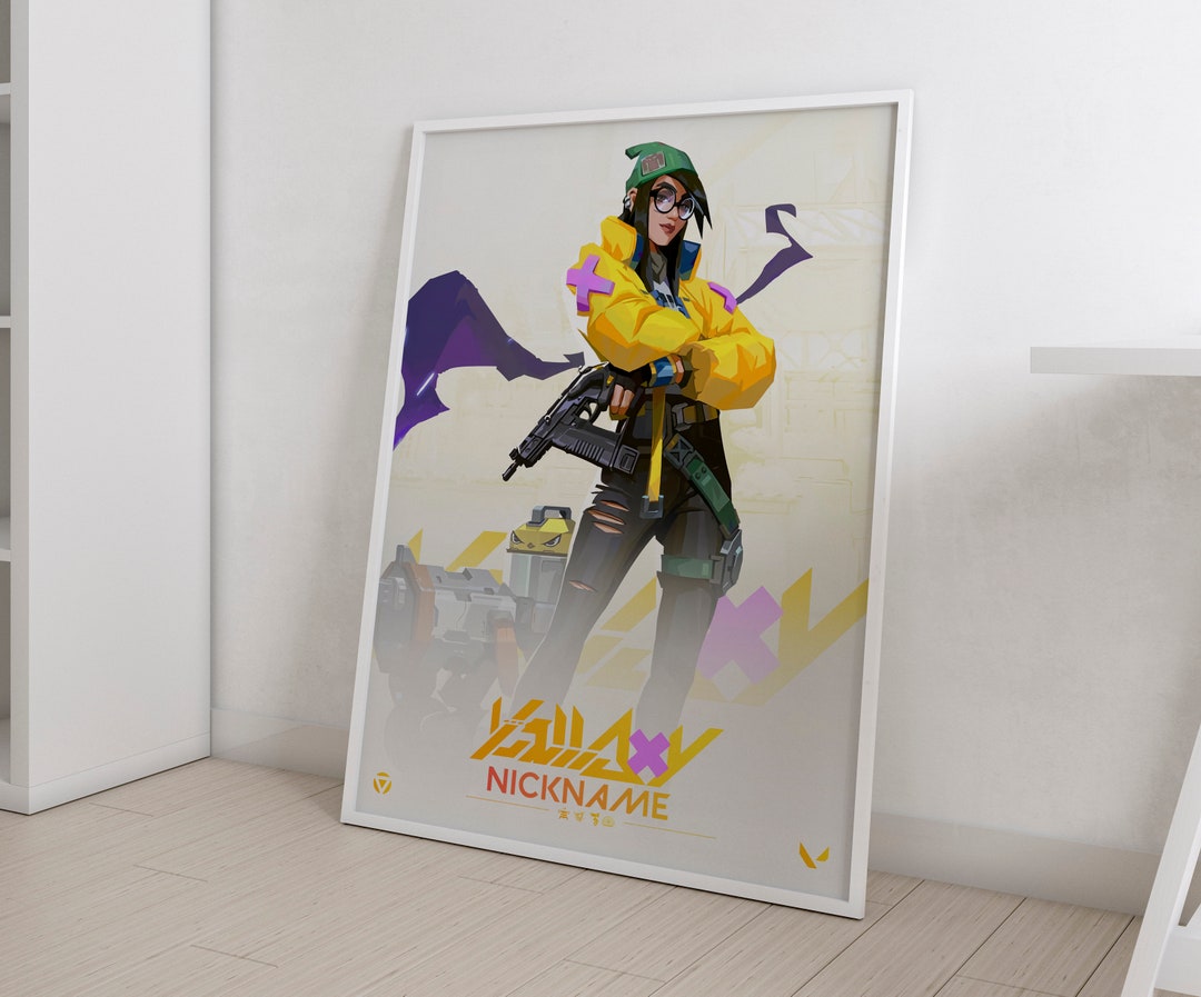 Valorant Killjoy Personalized Postervalorant Gift Valorant Poster ...