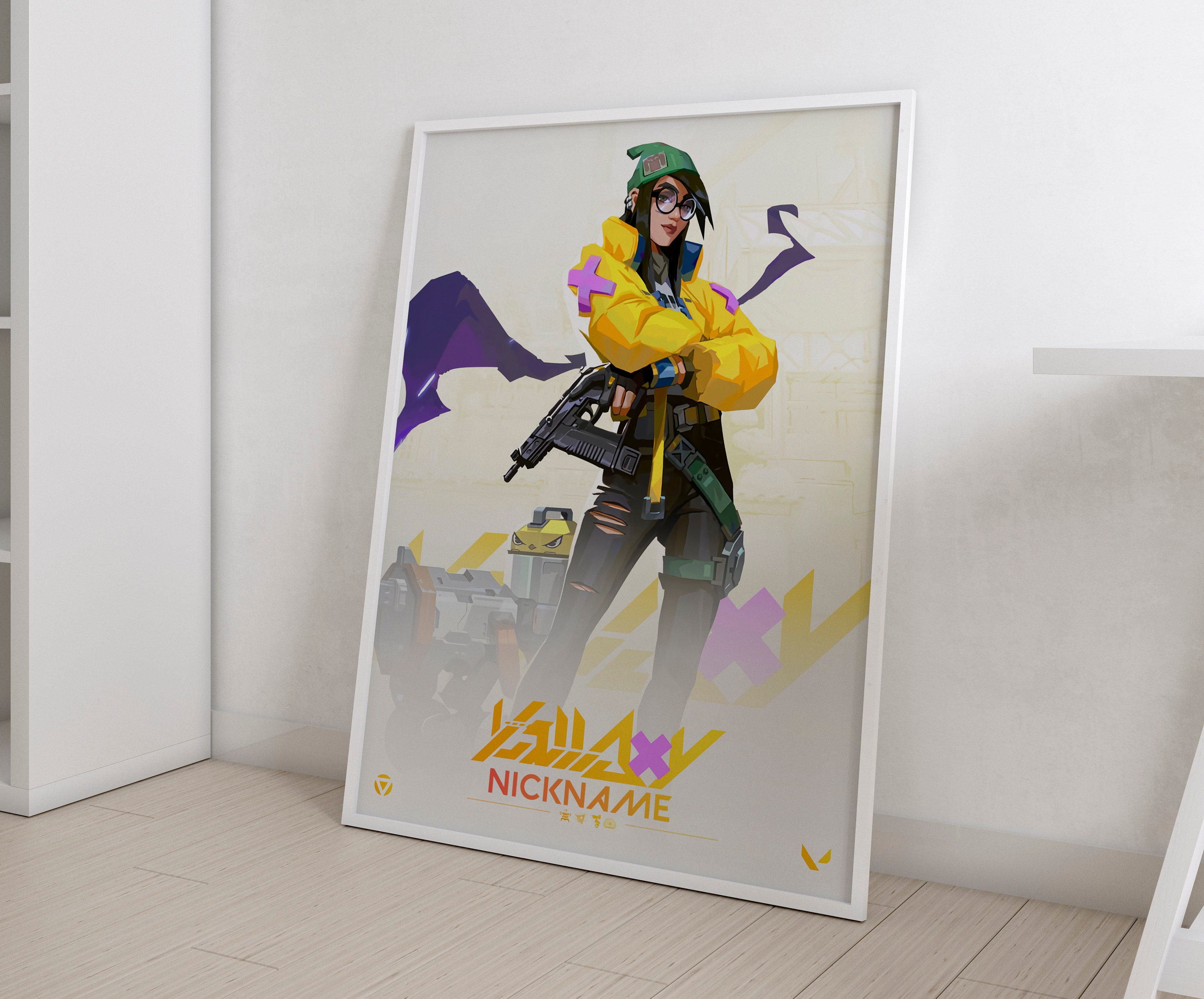 Valorant Killjoy Personalized Postervalorant Gift Valorant Poster ...