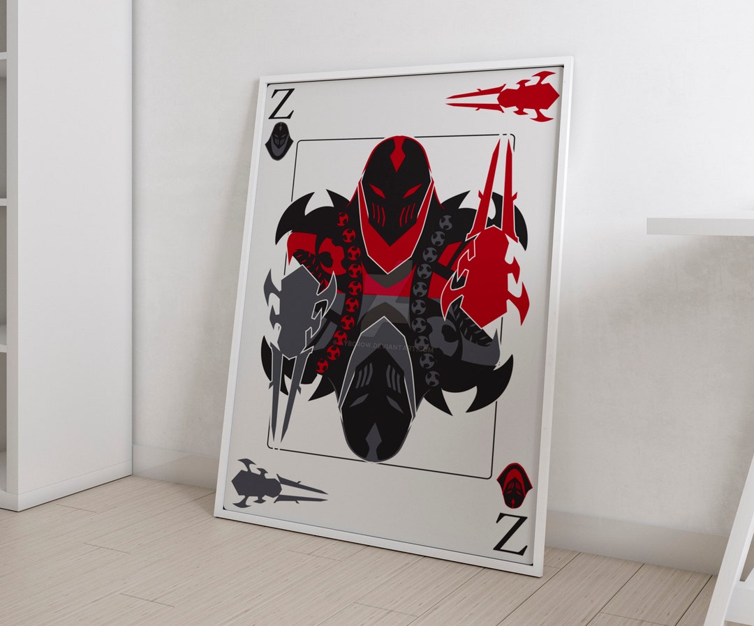 League of Legends Zed Poster League of Legends Gift Lol - Etsy
