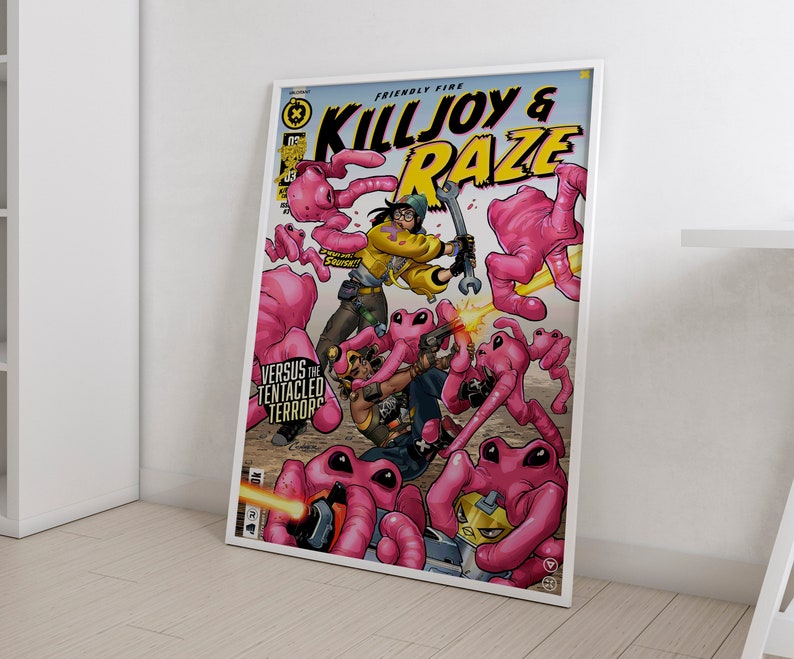 Valorant Friendly Fire Poster Valorant Gift Valorant Poster gaming ...