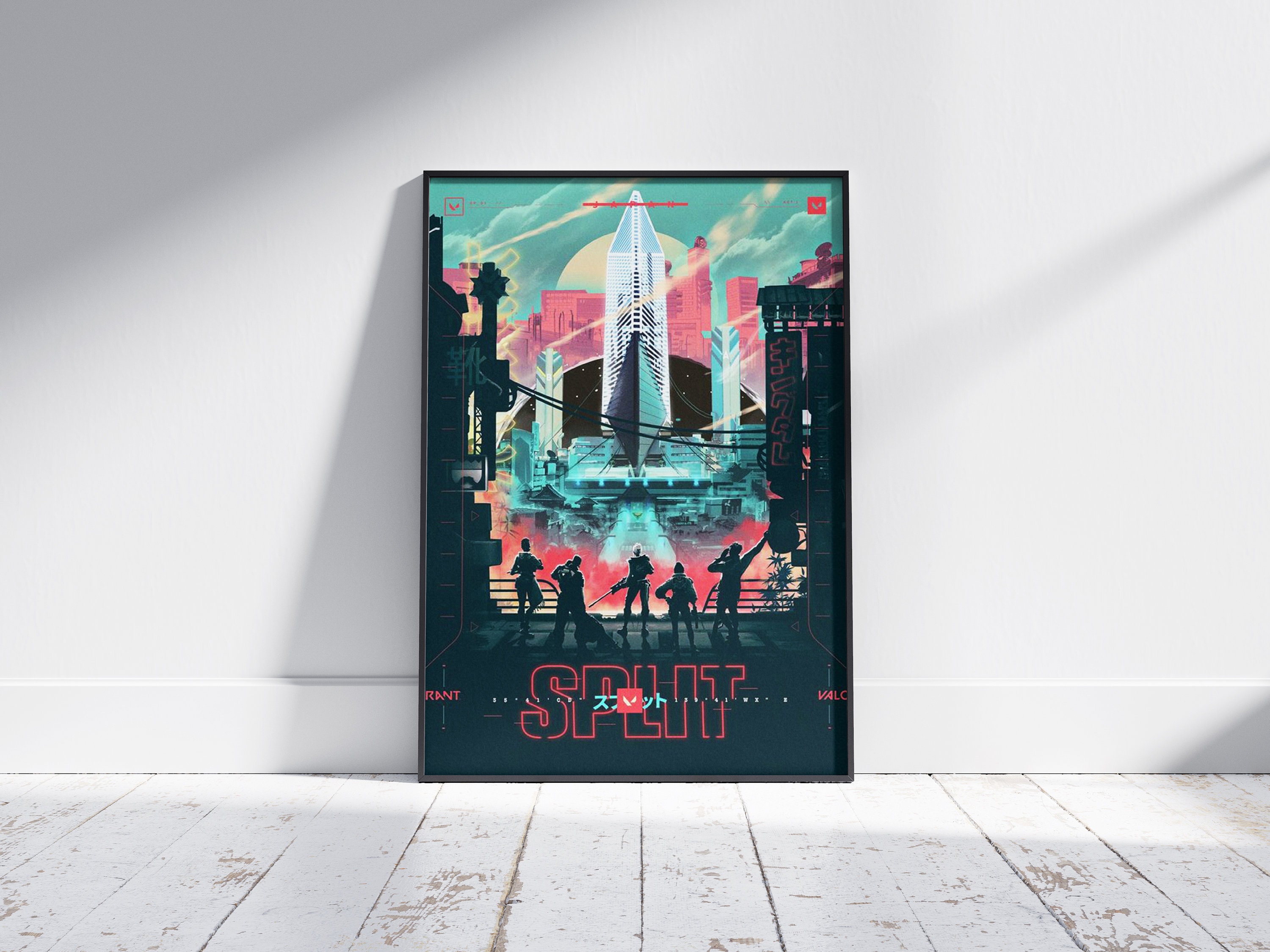 Valorant Split Poster Valorant Gift Valorant Poster - Etsy