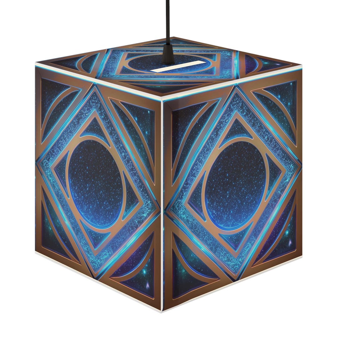 Jedi Holocron Cube Lamp - Etsy