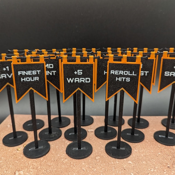 40k Deployment Zone Markers - Etsy