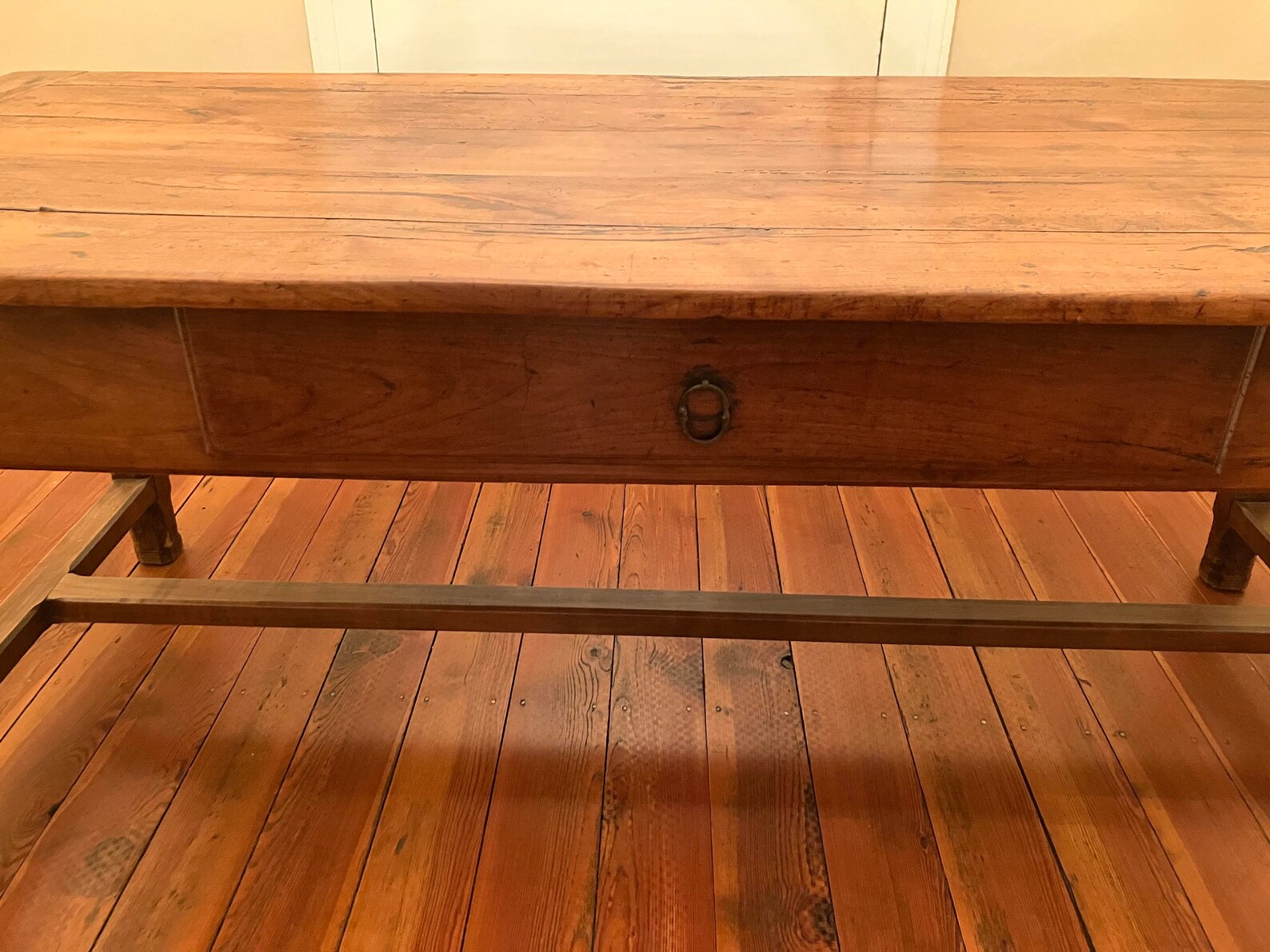 French Provincial 19thc Walnut Farmhouse Table - Etsy