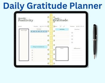 Gratitude Journal Printable - Etsy
