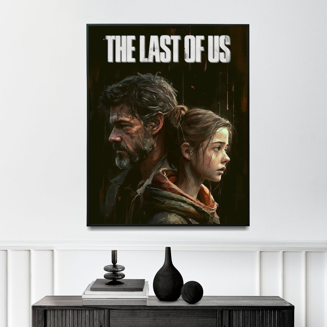 The Last of Us Ellie and Joel Poster Printable the Last of Us - Etsy