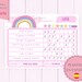 EDITABLE Rainbow Reward Chart in Spanish, Behavior Chart and Daily ...