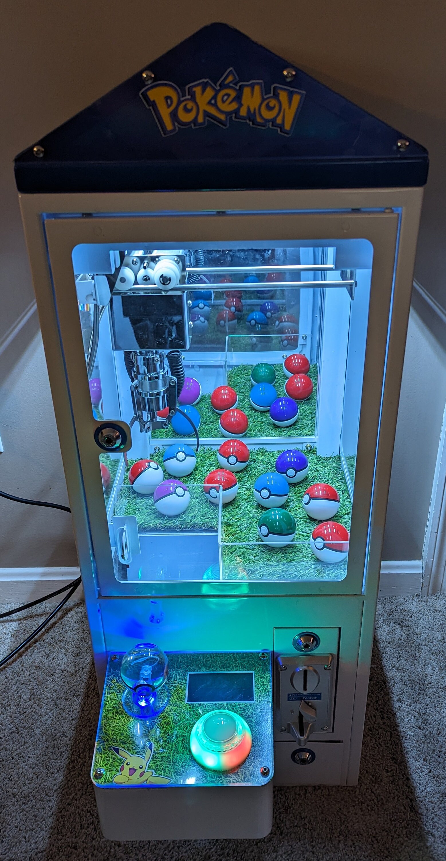 Pokemon Themed Mini Claw Crane Arcade Machine Bar Counter Top - Etsy