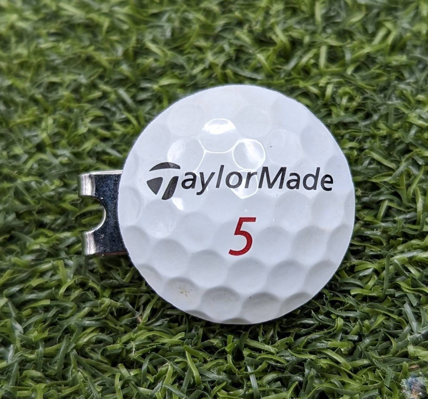 Taylormade Real Golf Ball Marker With Magnetic Hat Clip - Etsy