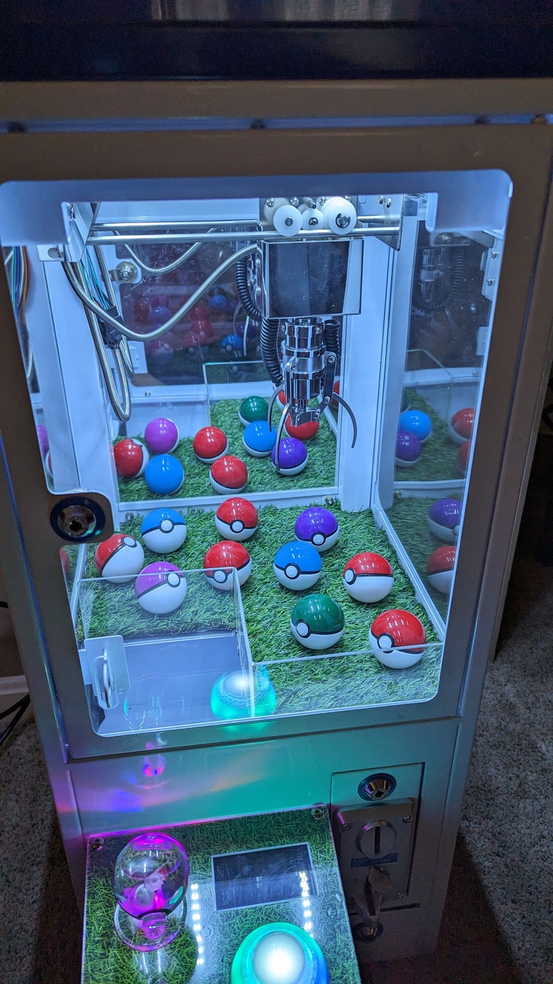 Pokemon Themed Mini Claw Crane Arcade Machine Bar Counter Top - Etsy