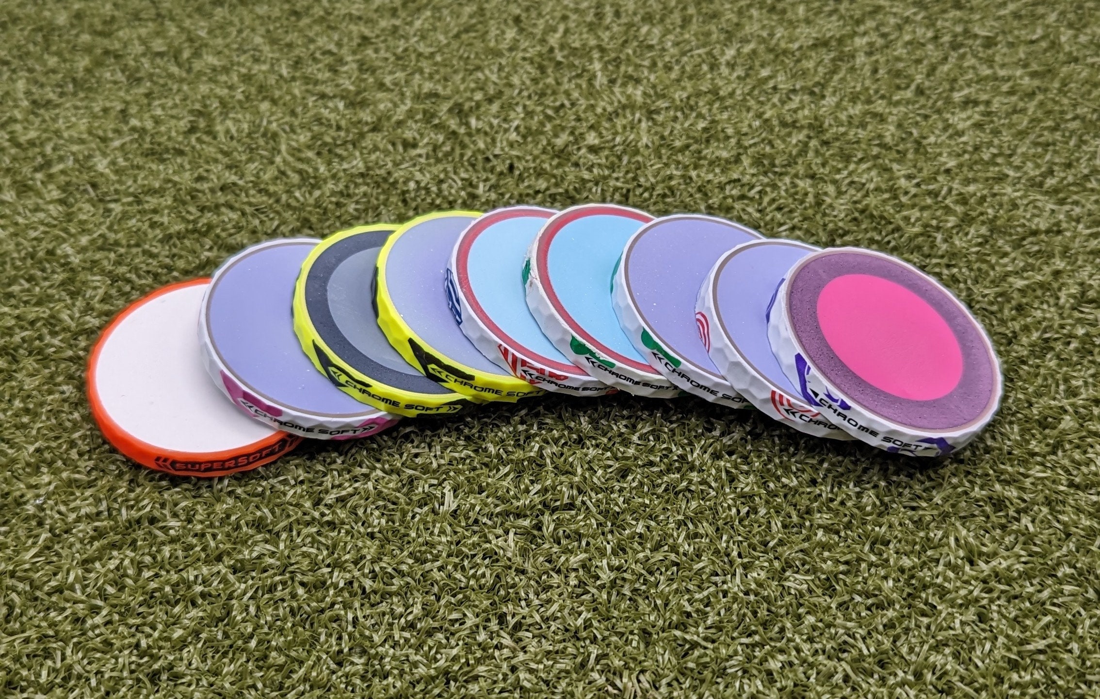 Callaway Golf Ball Marker Cross Section Poker Chip Style - Etsy